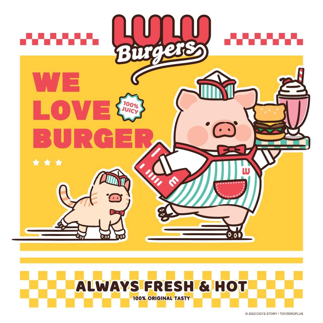 LuLu the Piggy Burger Series – Pig Farmer